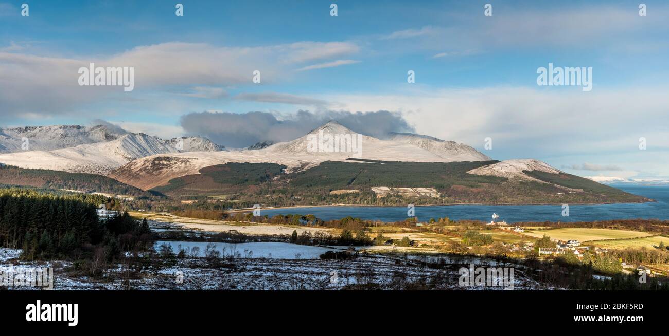 Goatfell winter hi-res stock photography and images - Alamy