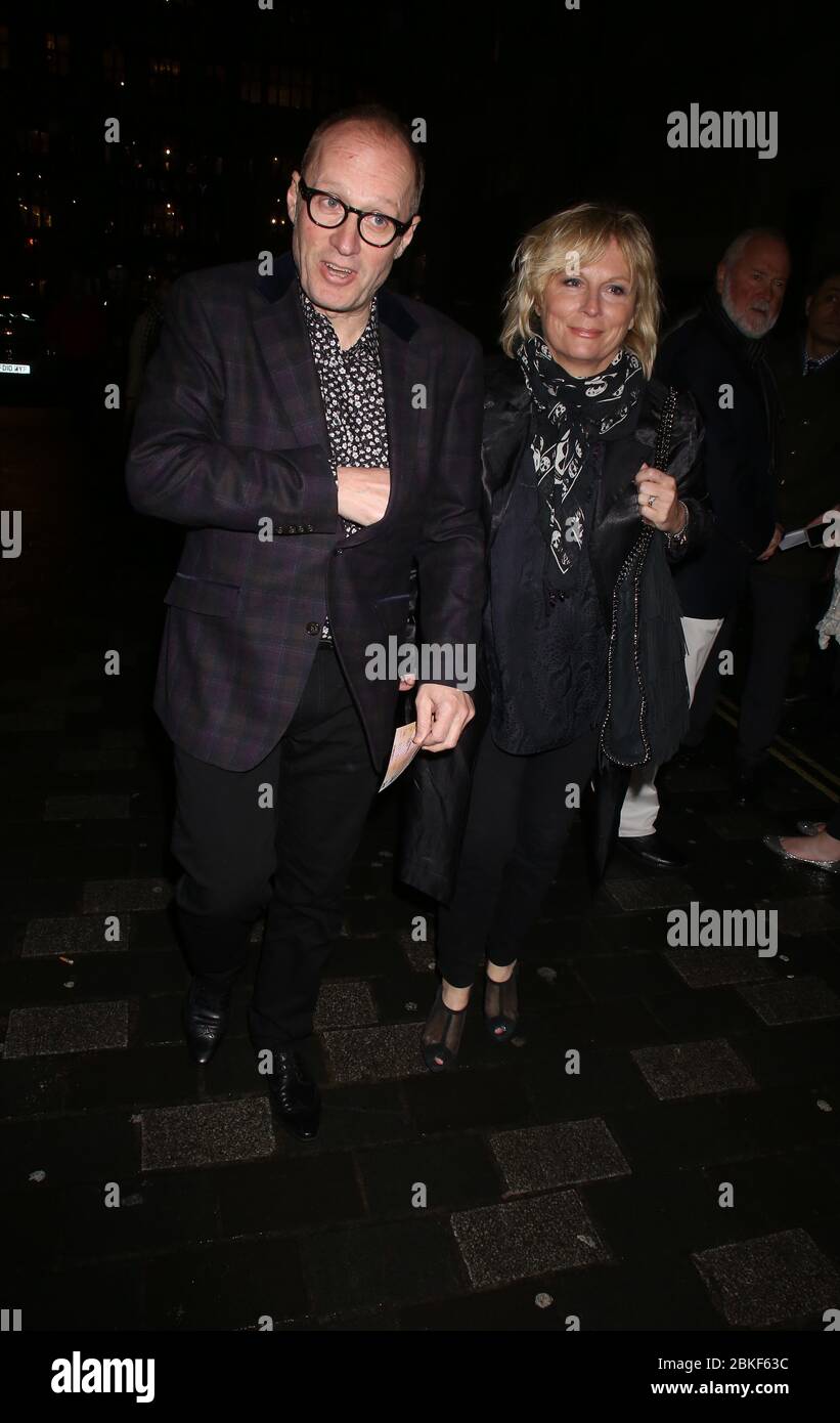 Jennifer Saunders And Ade Edmondson High Resolution Stock Photography ...