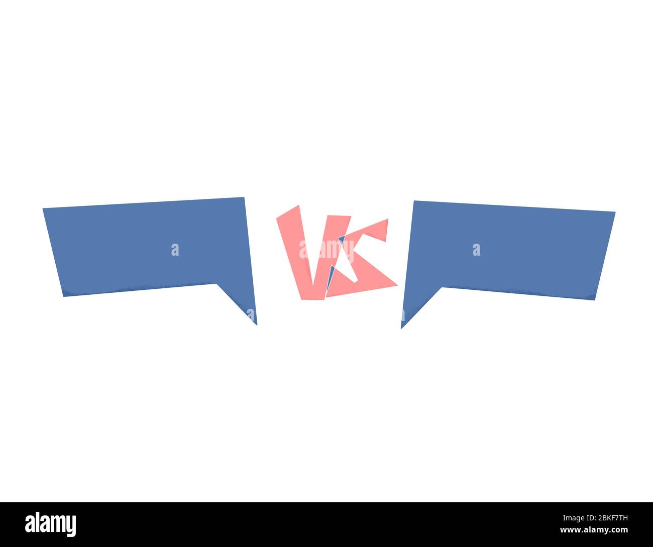 Versus sign with copy space. VS screen. Decorative battle cover with ...
