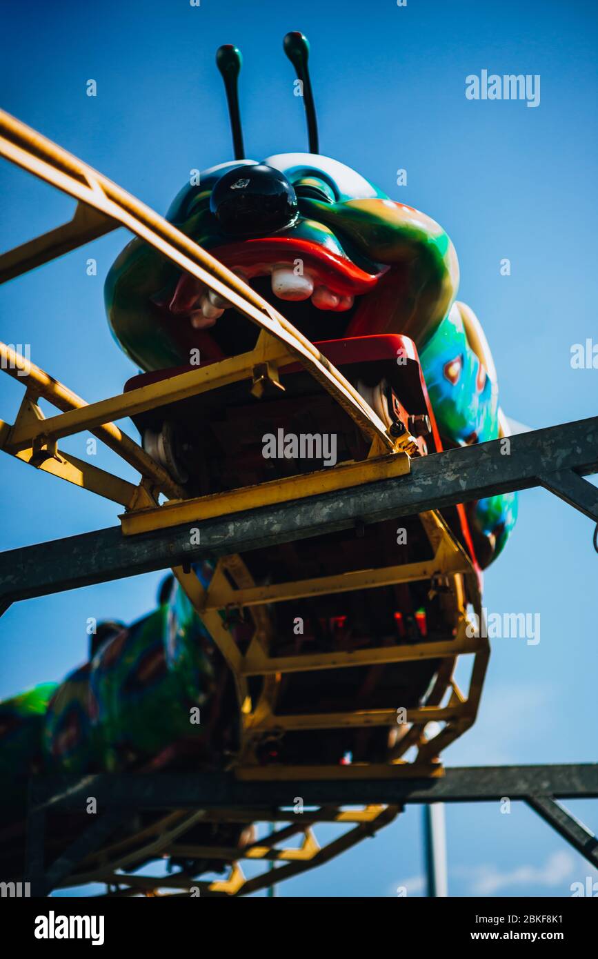 Toy train theme park hi-res stock photography and images - Alamy