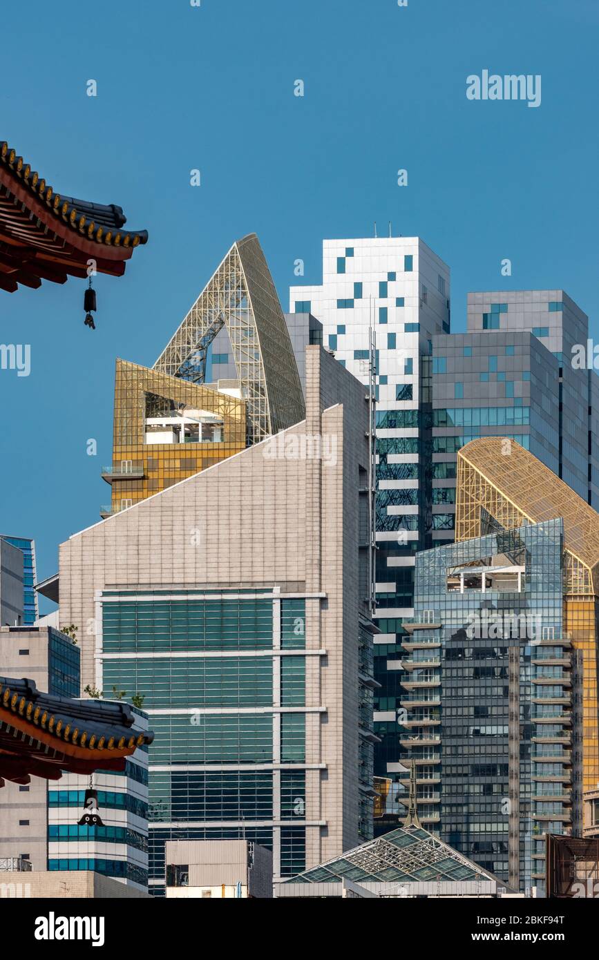 Singapore architecture, Singapore Stock Photo - Alamy