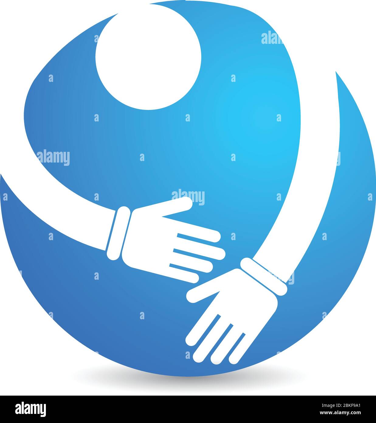 Illustration art of a world friends with isolated background Stock ...