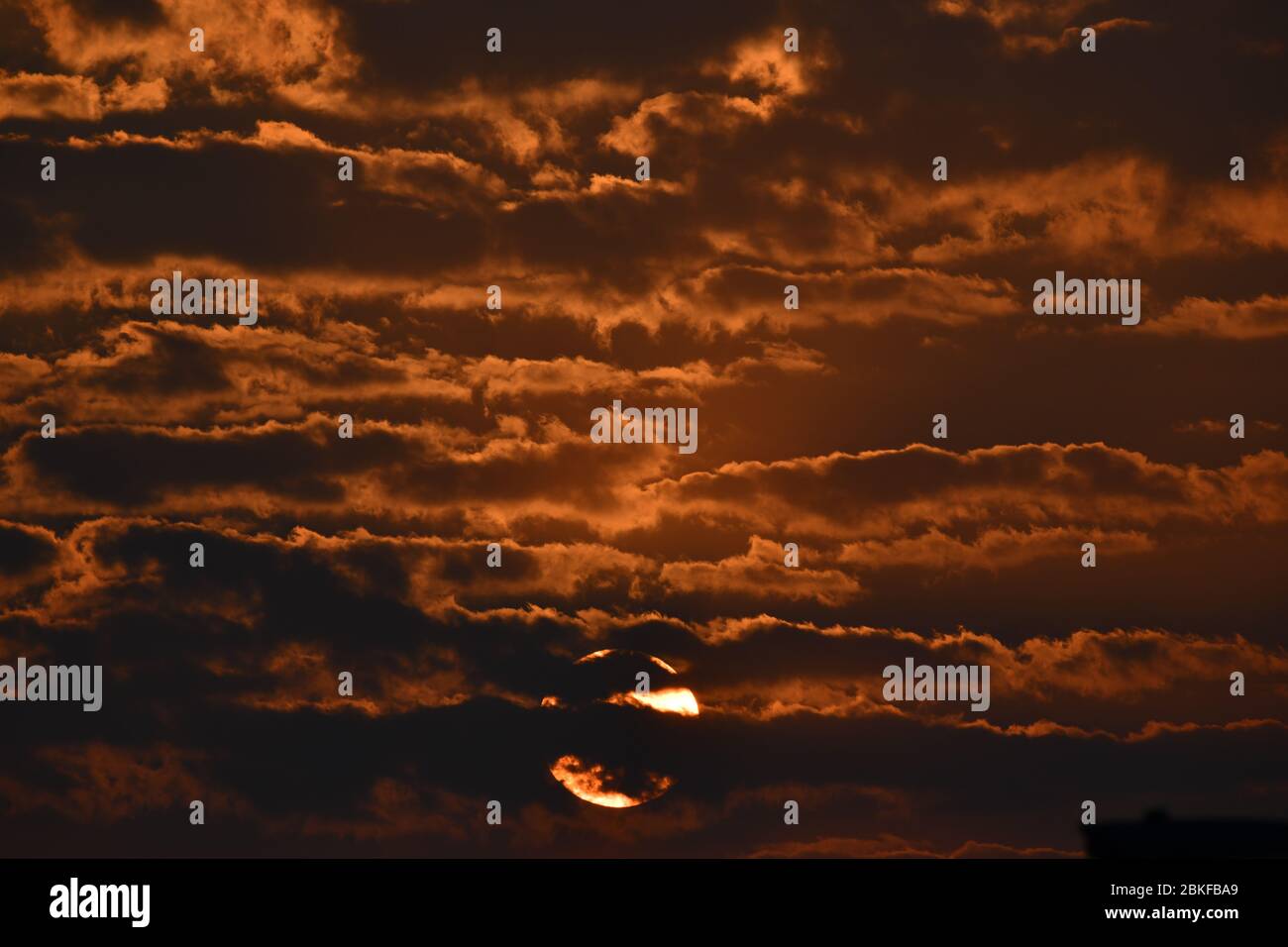 Beautiful sky at Dusk Stock Photo - Alamy