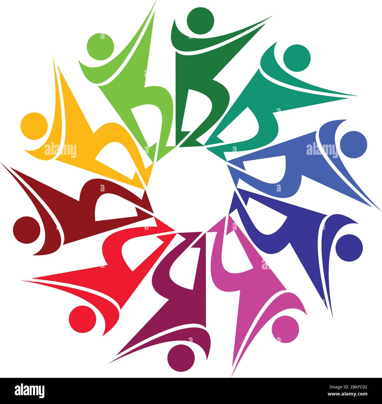 Business men hug Stock Vector Images - Alamy