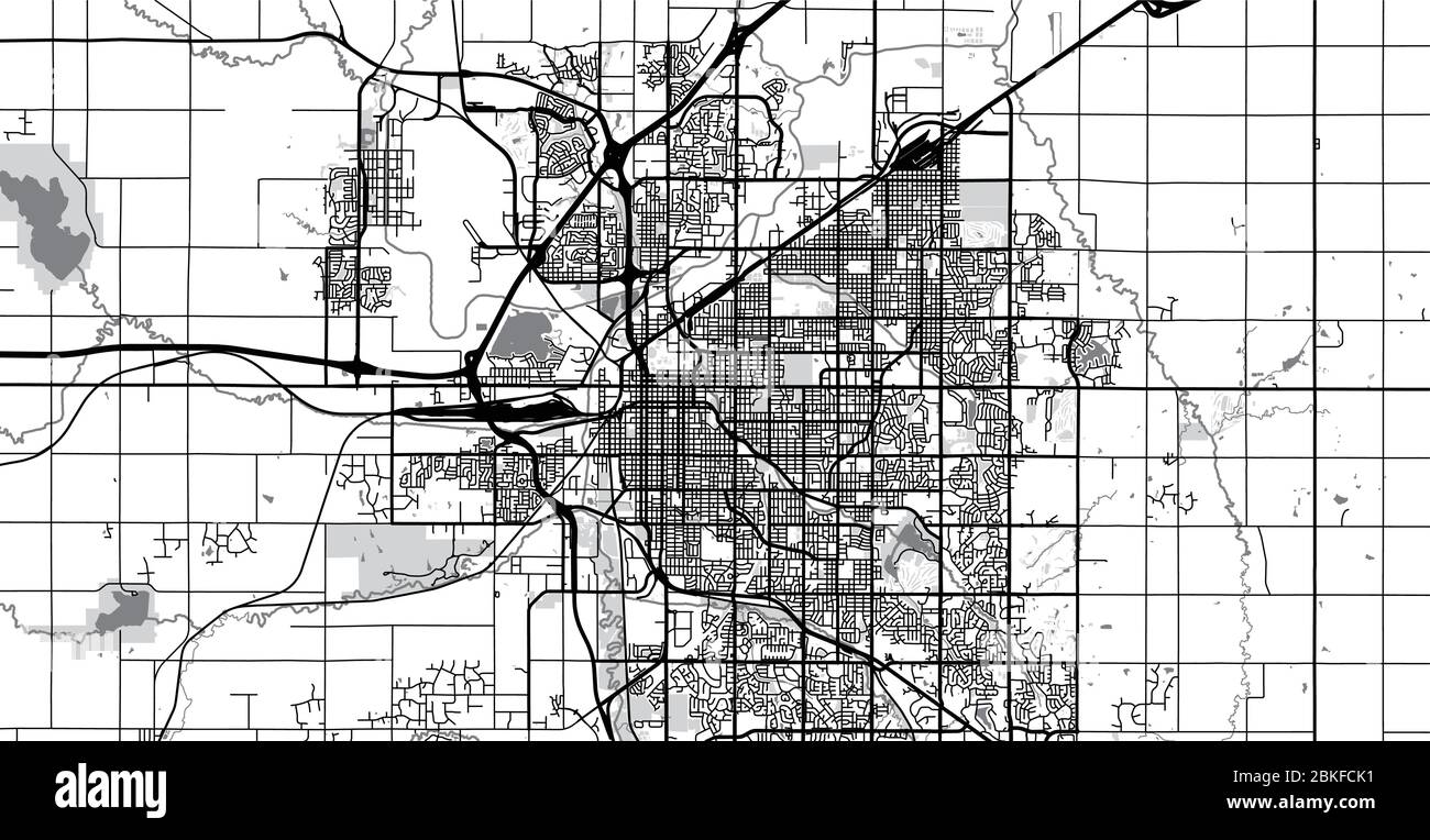 Lincoln nebraska map hi-res stock photography and images - Alamy