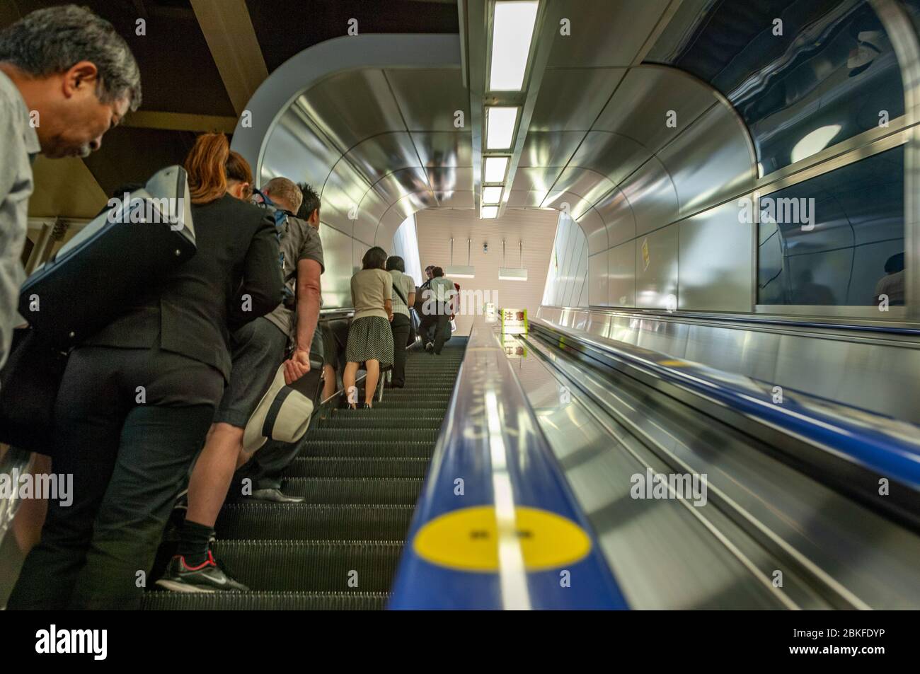 Commuters, Tokyo subway, Japan Stock Photo - Alamy