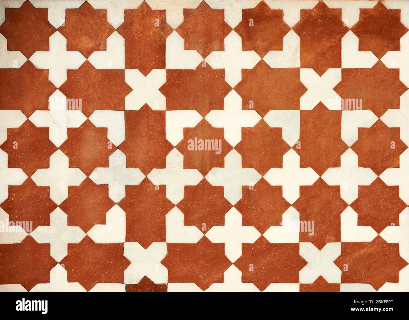 Geometric patterns, Akbar's tomb, Sikandra, India Stock Photo - Alamy
