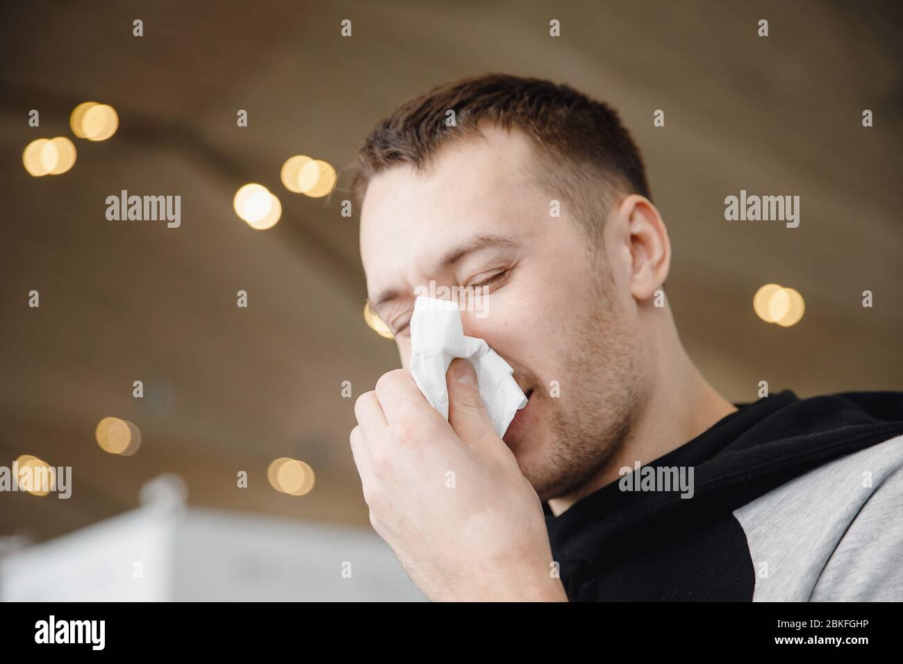 Mucus snot concept runny nose hi-res stock photography and images - Alamy