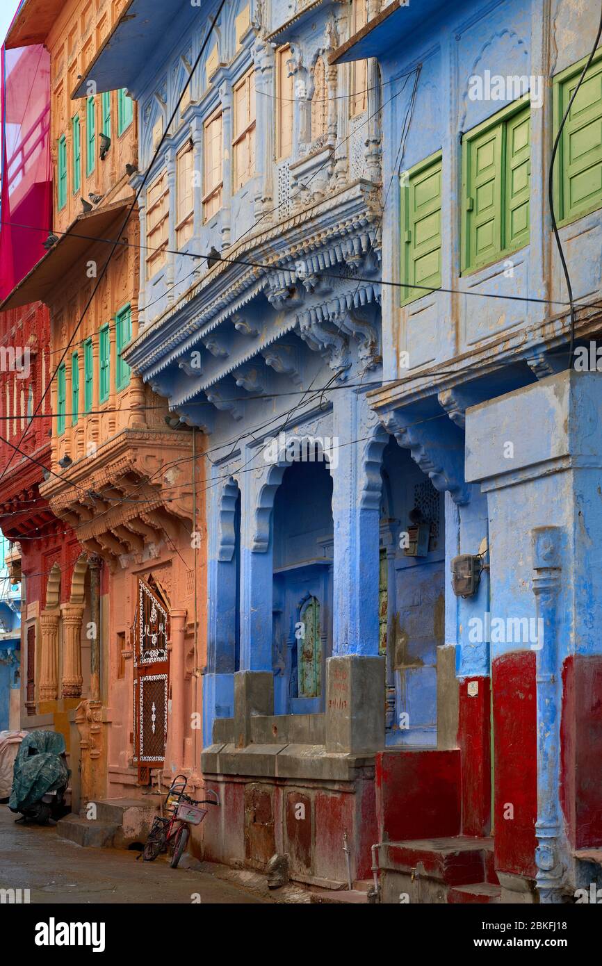 Colourful Jodhpur Houses, Rajasthan, India Stock Photo - Alamy