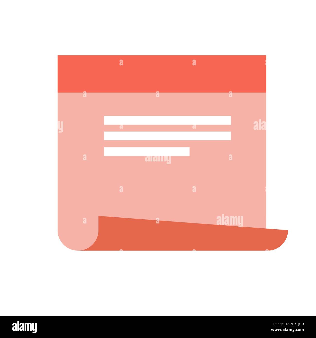 Sticky note vector icon in a flat style Stock Vector Image & Art - Alamy