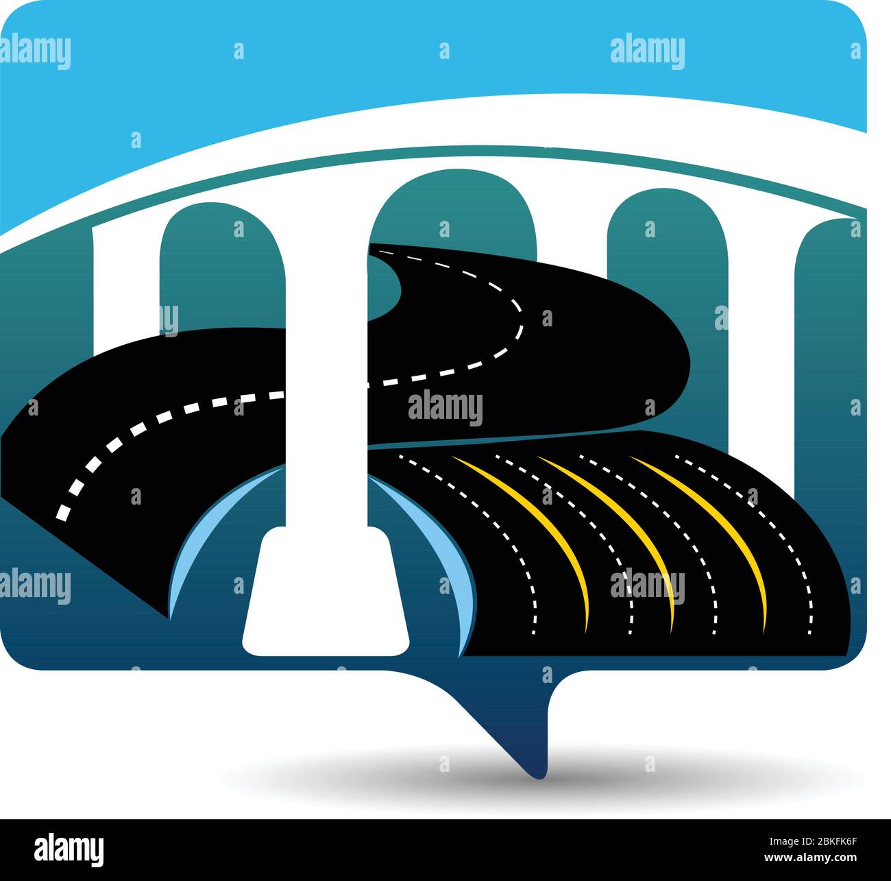 road construction logo Stock Vector Image & Art - Alamy