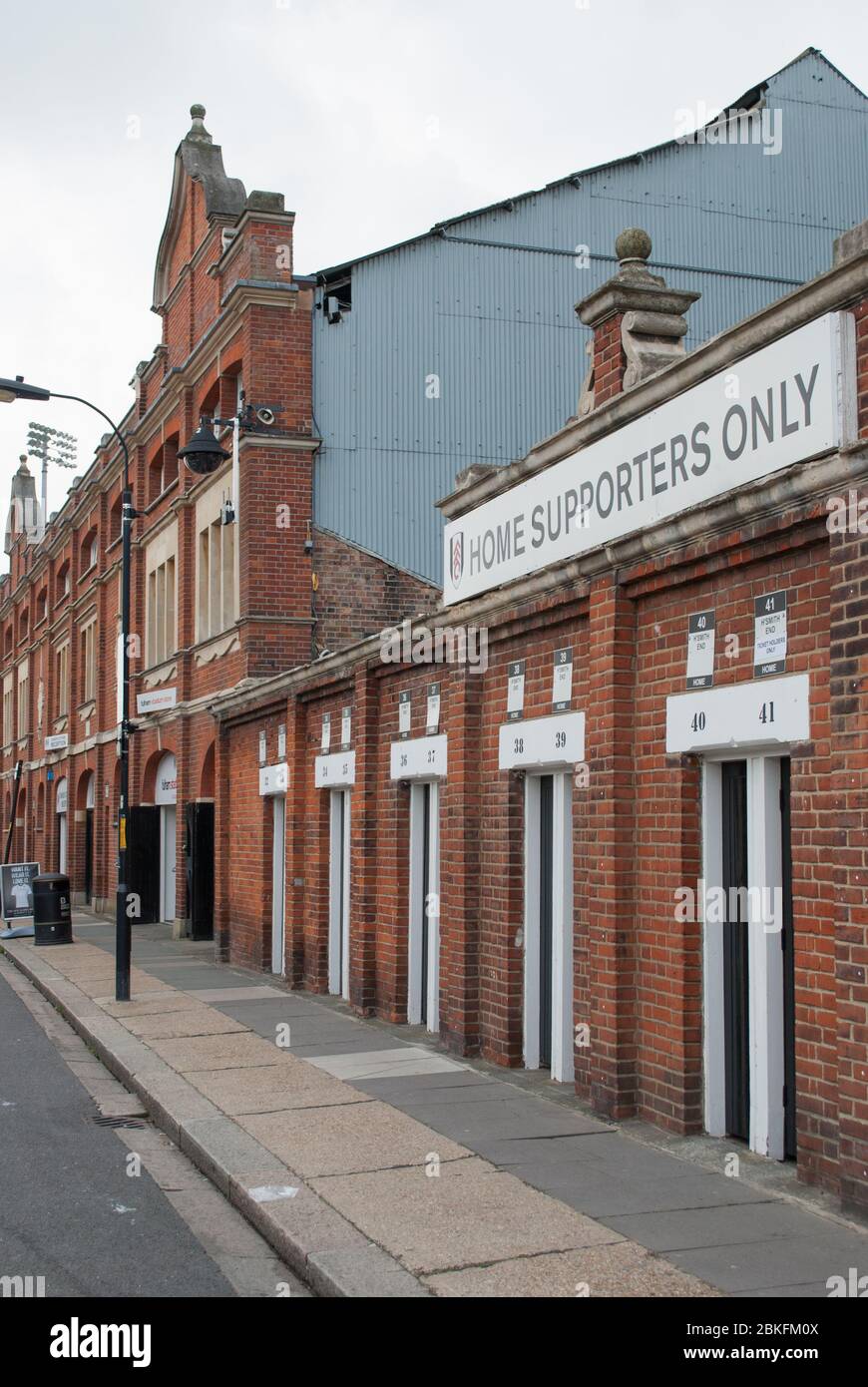 1900s Victorian Architecture Old Football Stadium Fulham FC Johnny ...