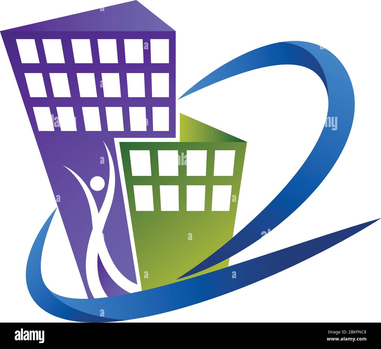Illustration art of a builders logo with isolated background Stock ...