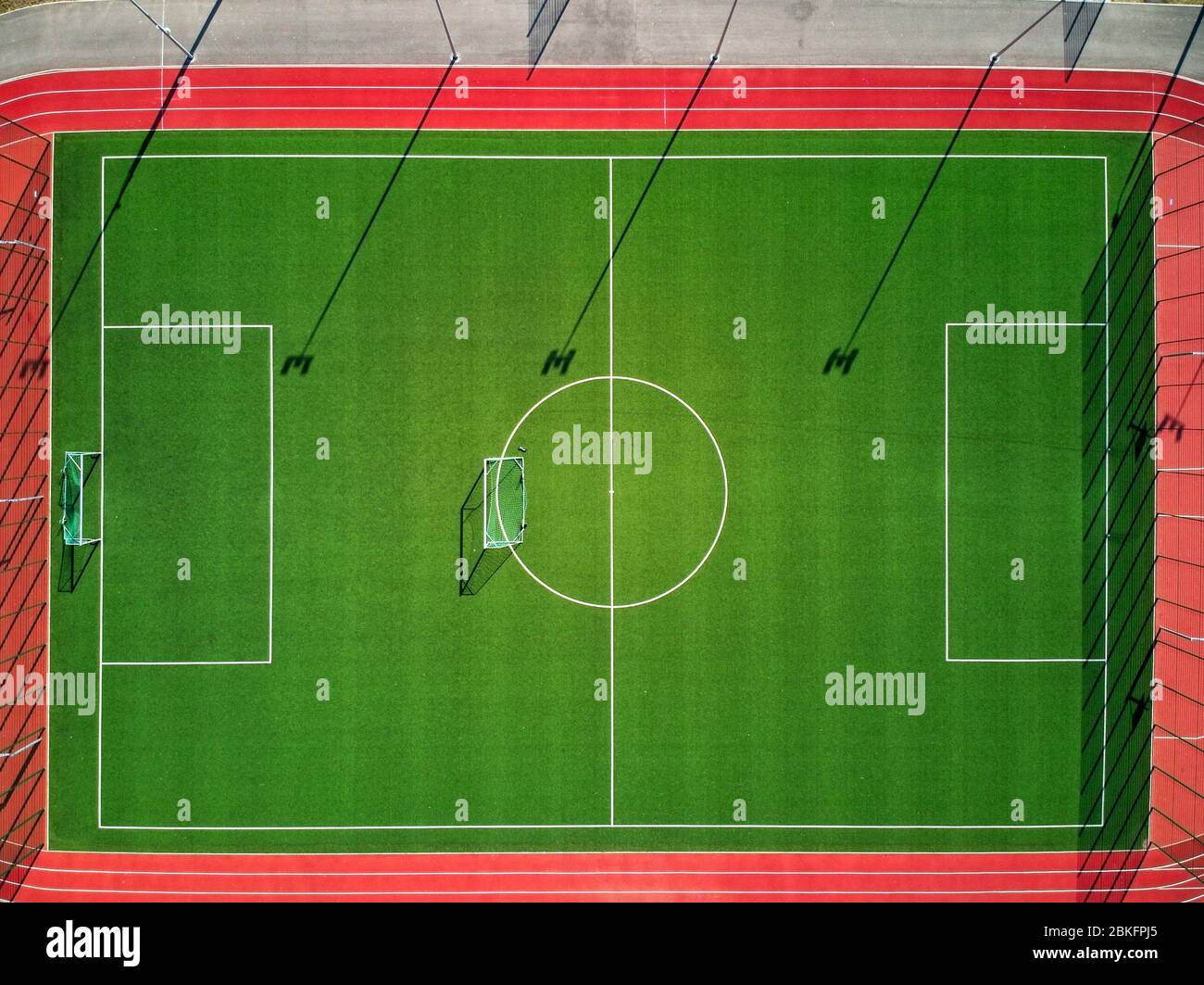 Football ground without grass hi-res stock photography and images - Alamy