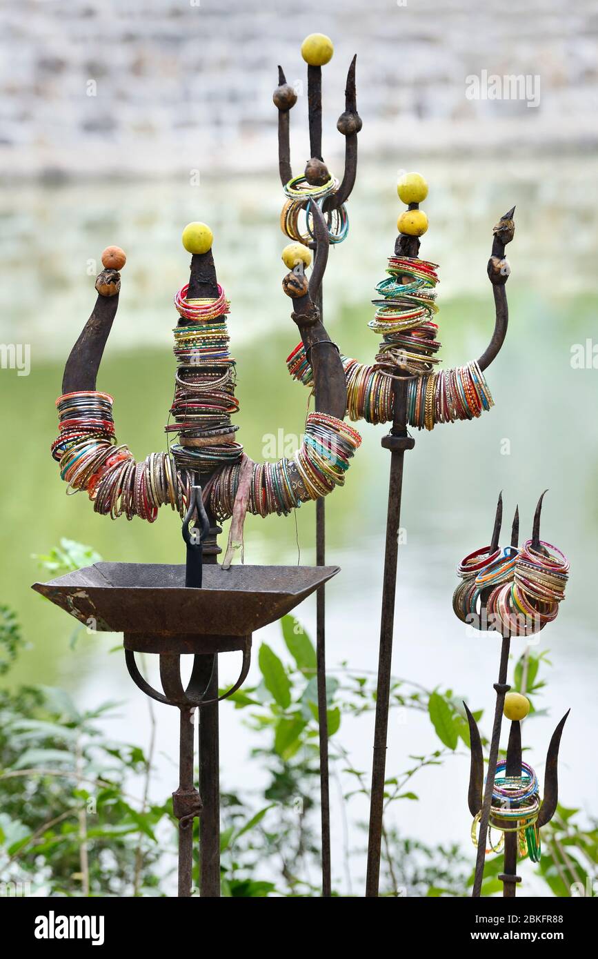 Trishula, Gingee, India Stock Photo - Alamy