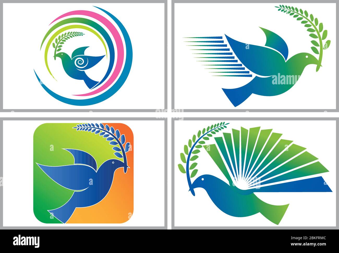 Illustration art of a pigeon logos with background Stock Vector Image ...