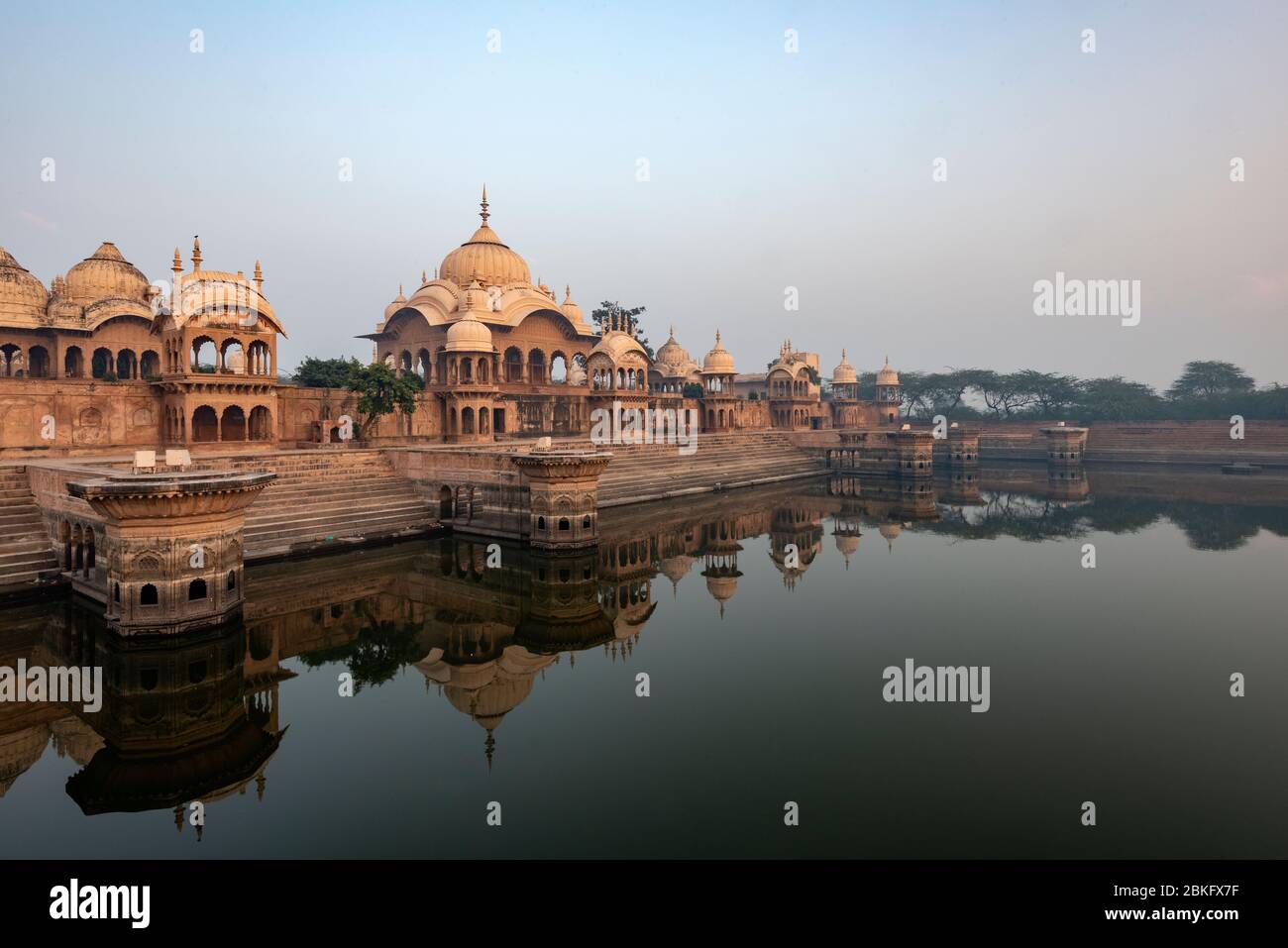 Kusum Sarovara, Govardhan, India Stock Photo - Alamy