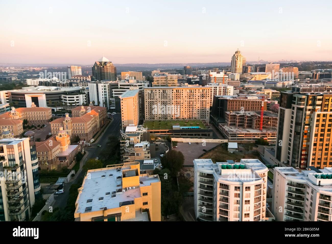 Sandton city skyline hi-res stock photography and images - Alamy
