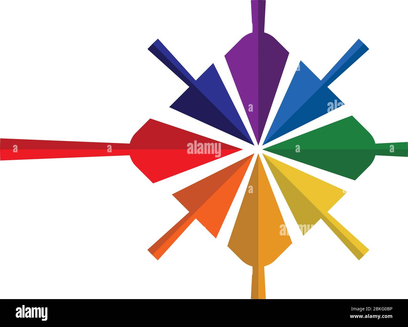 aim arrow logo Stock Vector Image & Art - Alamy