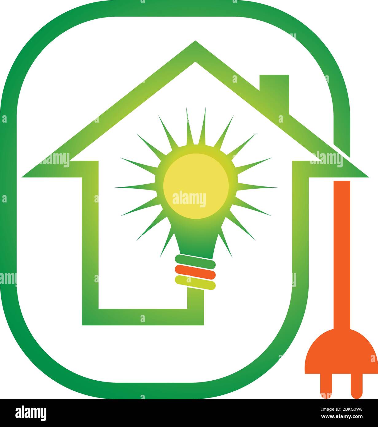 Illustration art of a power home Stock Vector Image & Art - Alamy
