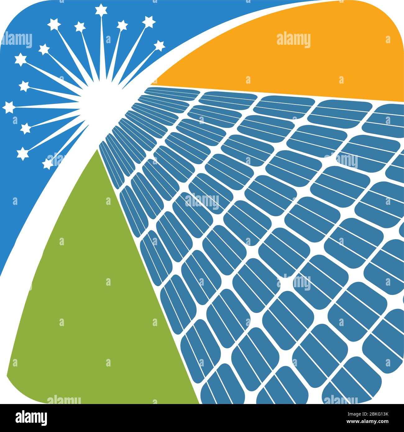 solar panel logo Stock Vector Image & Art - Alamy
