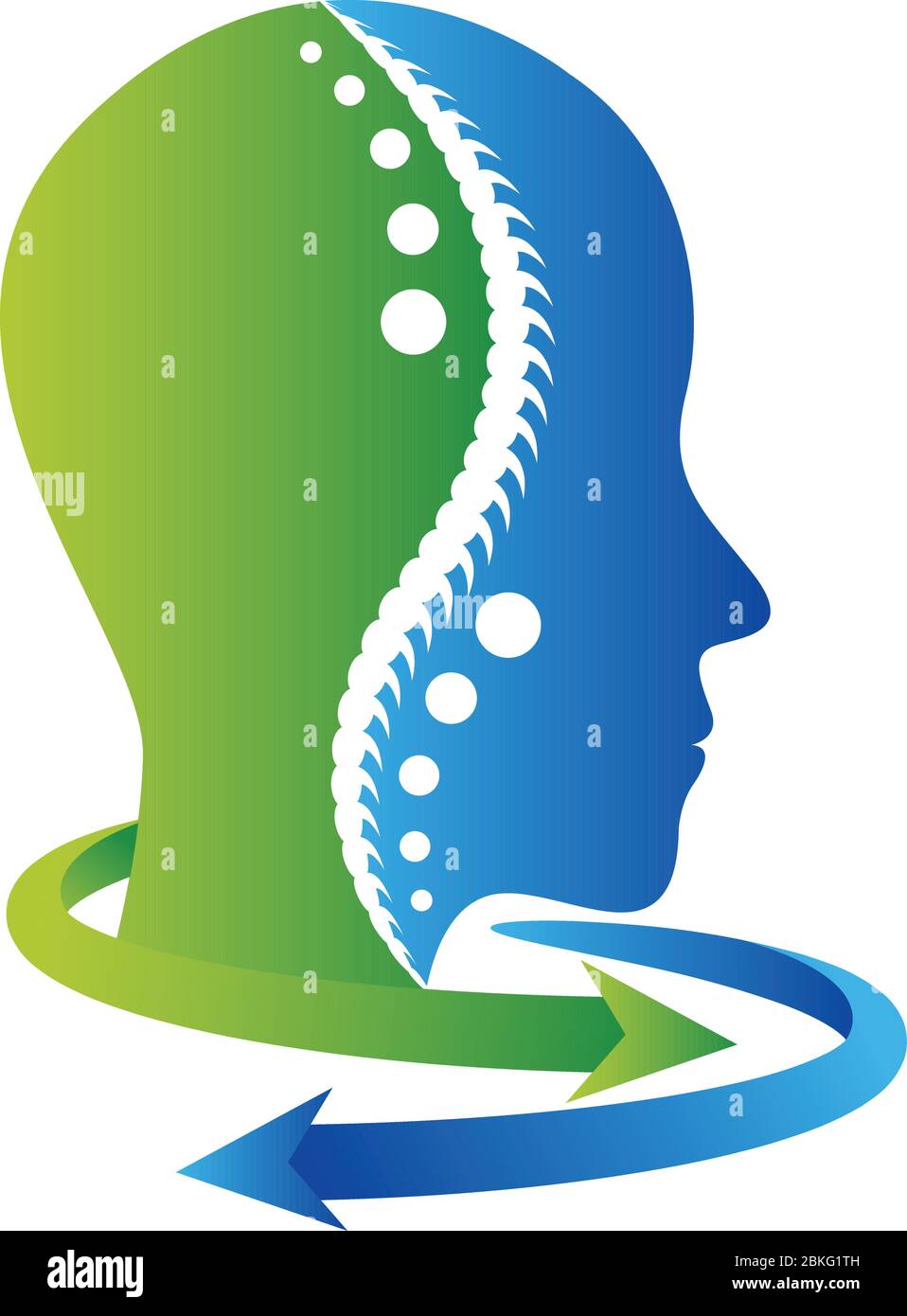 Illustration art of a face logo with isolated background Stock Vector ...