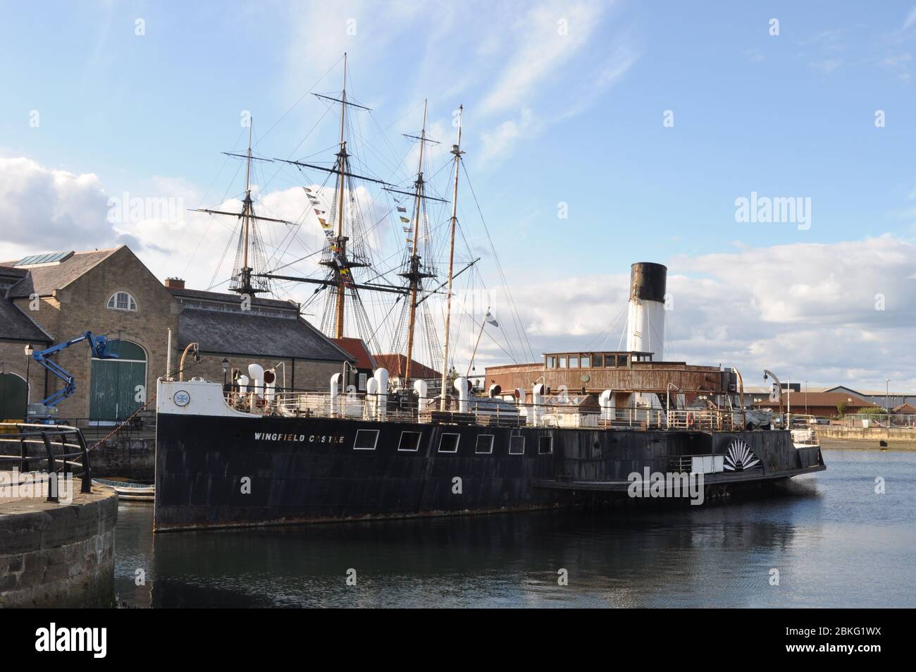 Wingfield Castle Paddle Steam Boat, Maritime Ave, Hartlepool, County ...