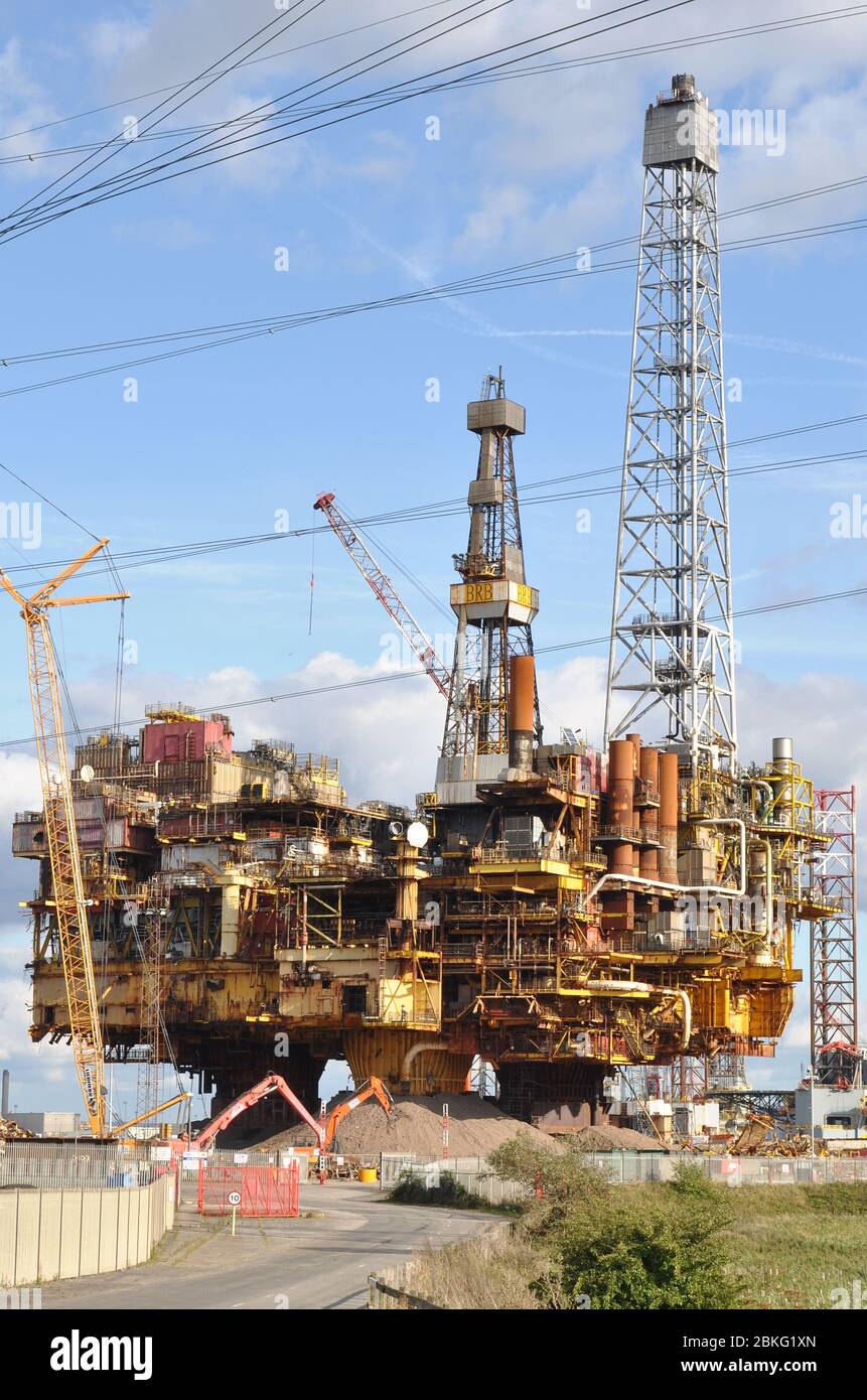 Brent bravo rig hi-res stock photography and images - Alamy