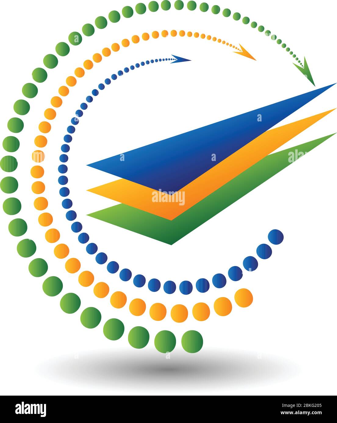 arrow world logo Stock Vector Image & Art - Alamy