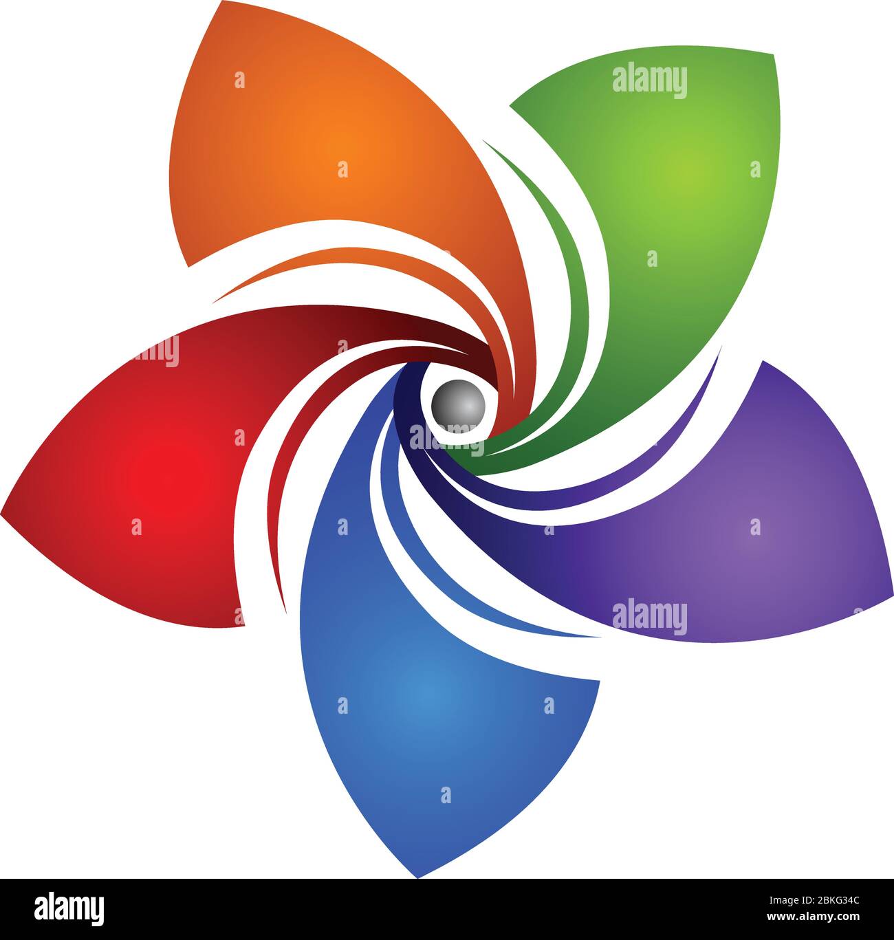 Windmill logo hi-res stock photography and images - Alamy