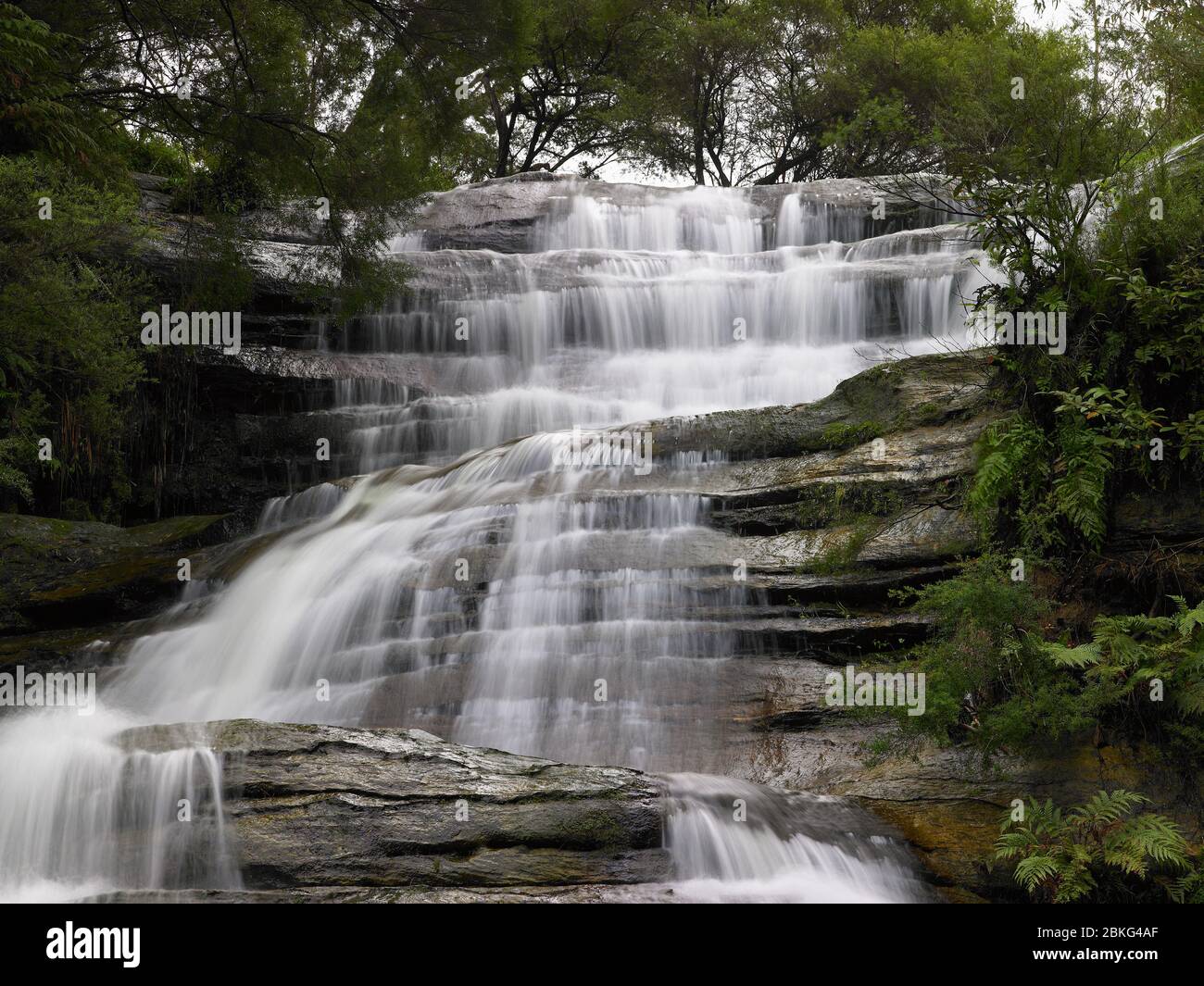 Katoomba Cascades, Katoomba, Blue Mountains, NSW, Australia Stock Photo ...