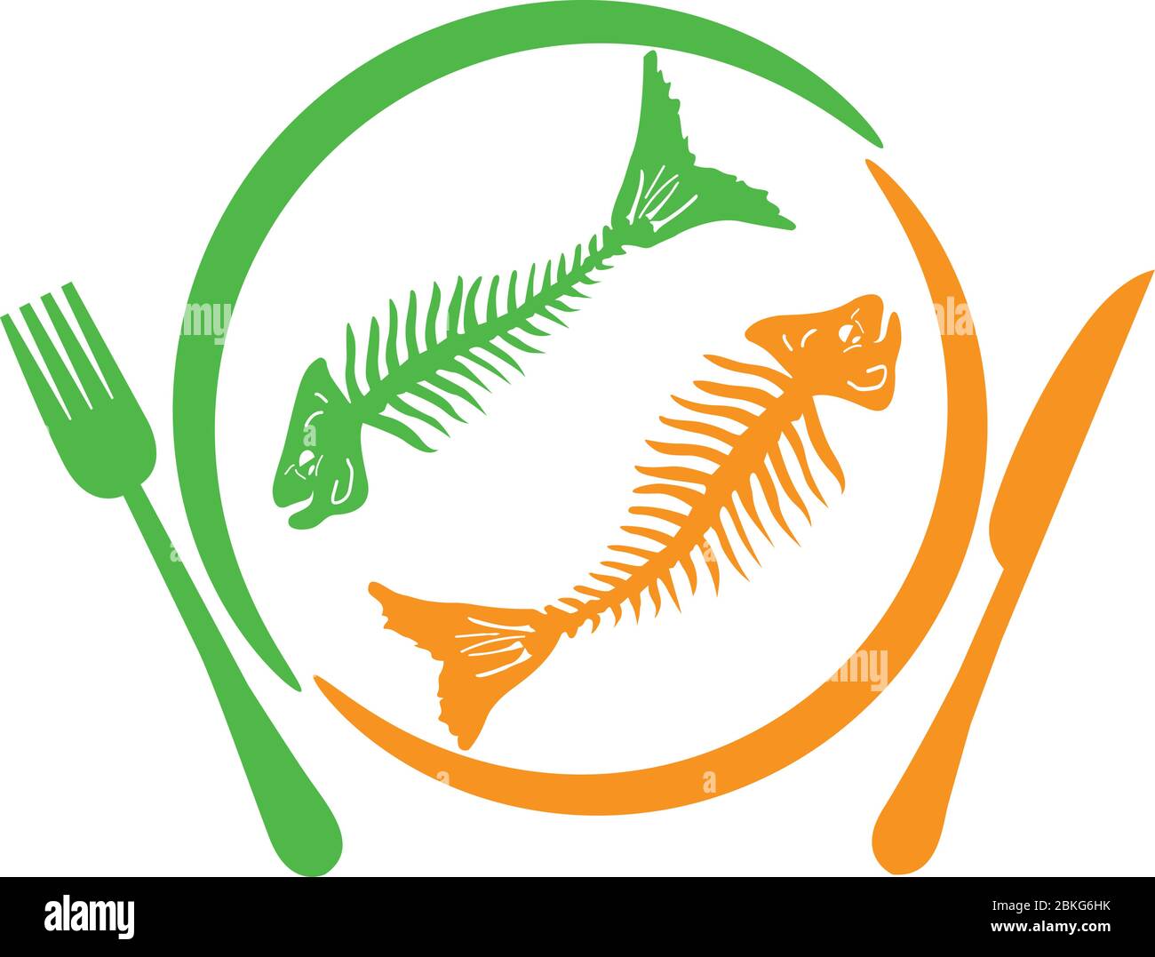 dead fish logo Stock Vector Image & Art - Alamy
