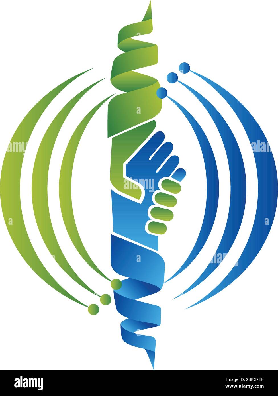 twisted hand logo Stock Vector Image & Art - Alamy