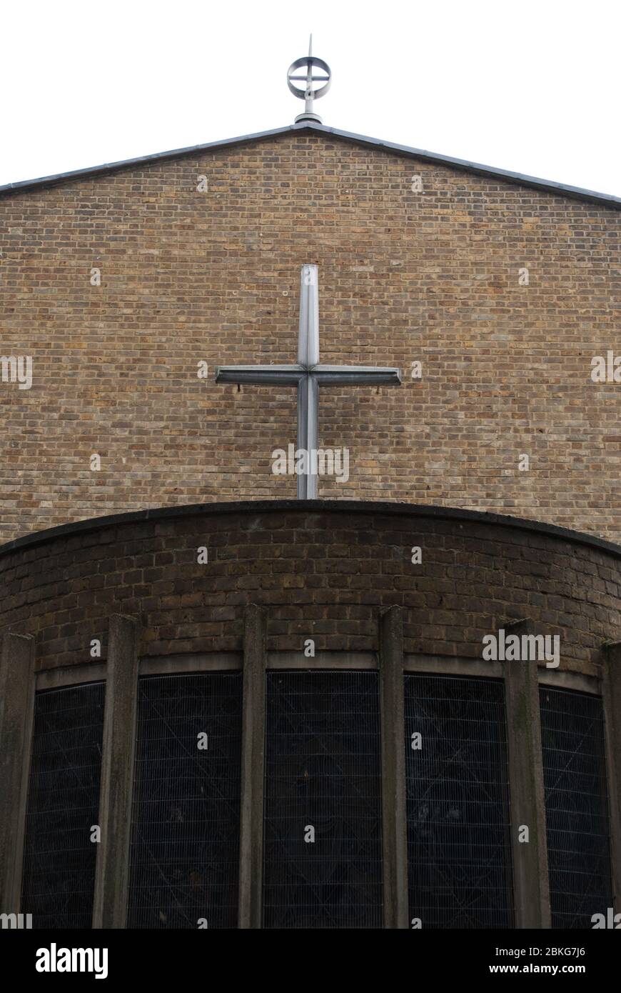 1950s Church Mid Century Architecture Brickwork Brick St Etheldreda's ...