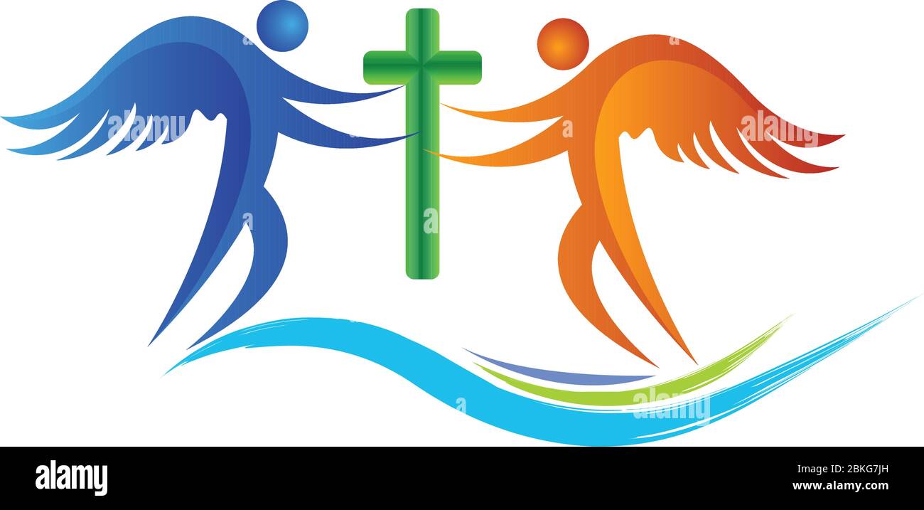 Catholic angels Stock Vector Images - Alamy