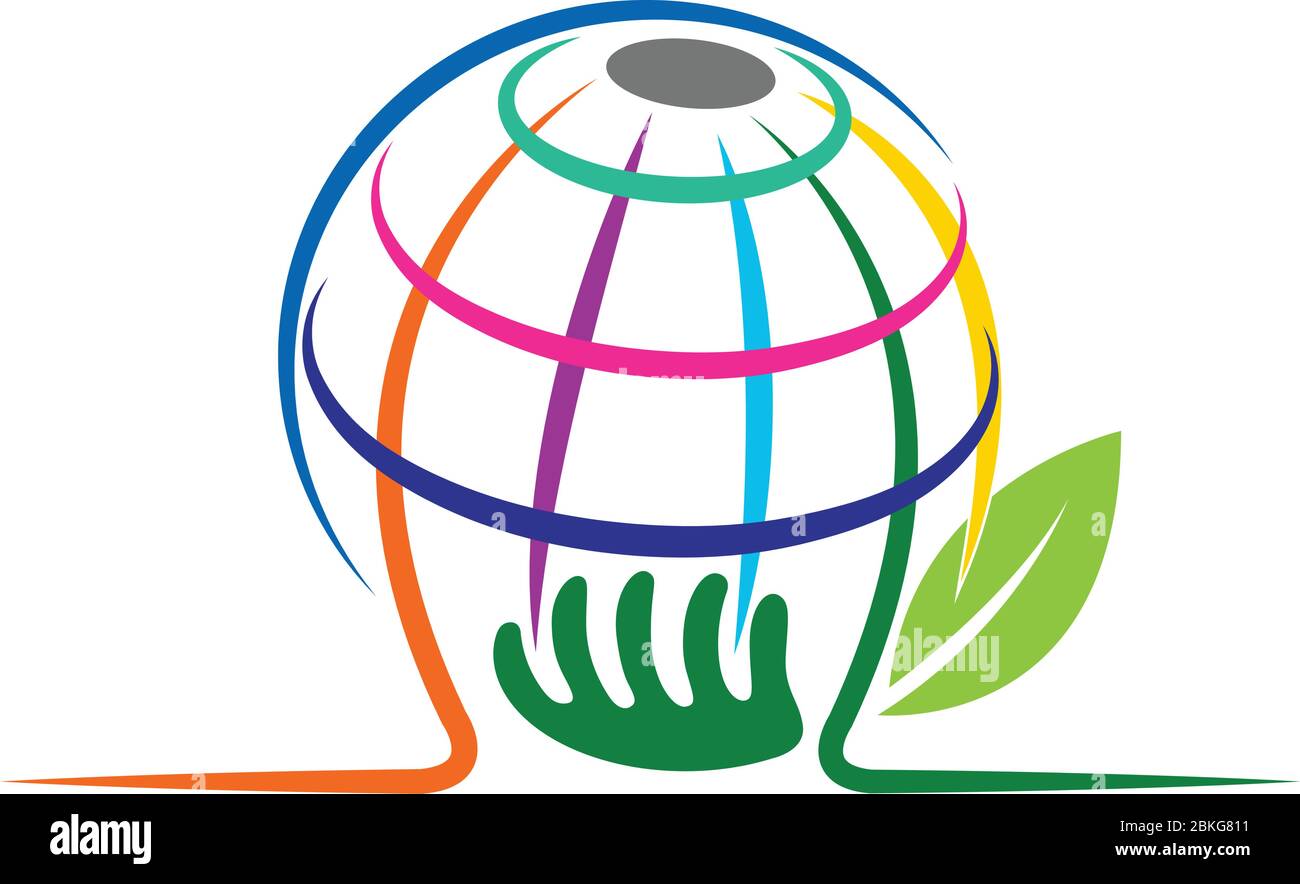 environment globe logo Stock Vector Image & Art - Alamy