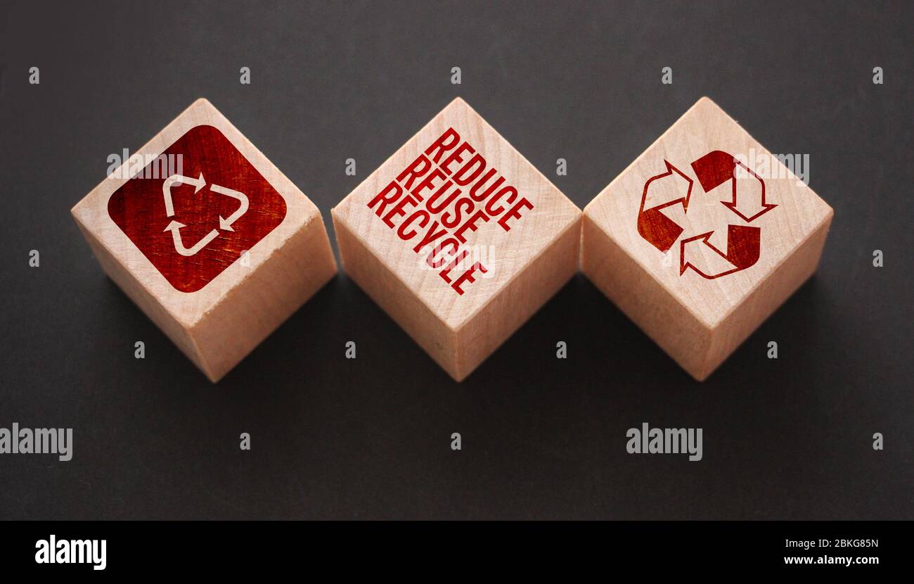 Reduce reuse recycle letter hi-res stock photography and images - Alamy