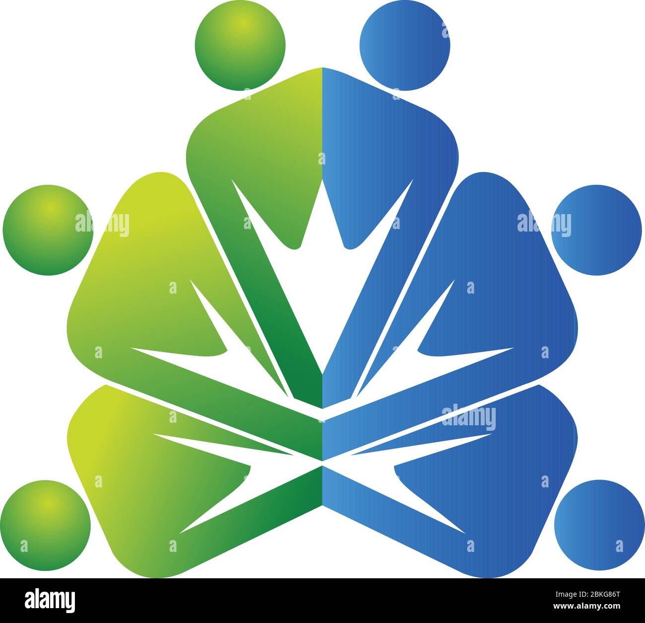 Illustration art of couple logo Stock Vector Image & Art - Alamy