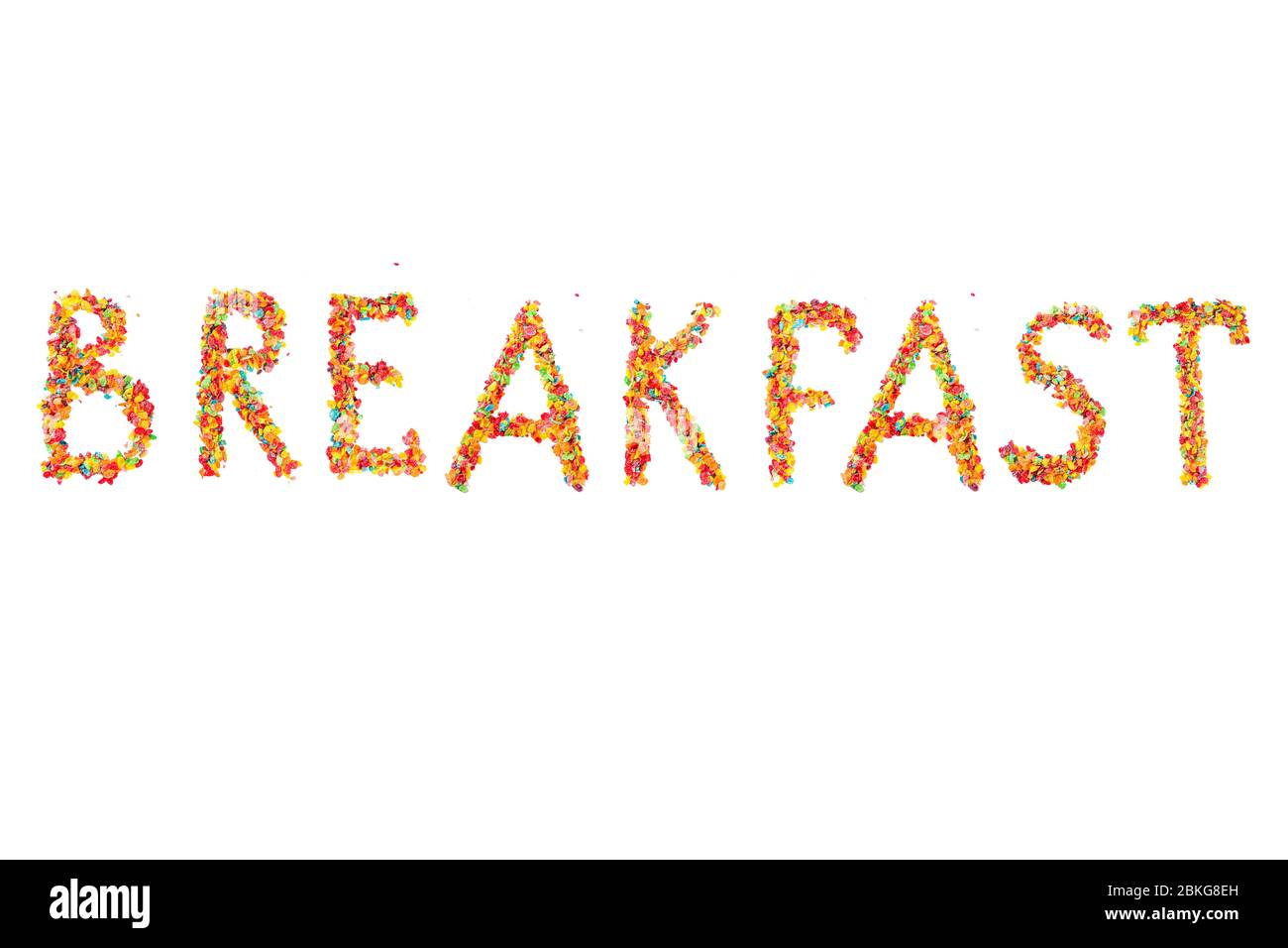 Breakfast Word Art