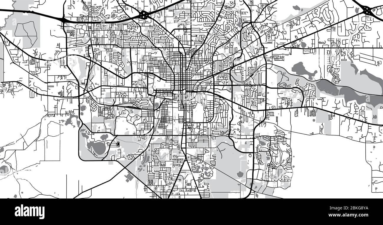 Map of florida state hi-res stock photography and images - Alamy