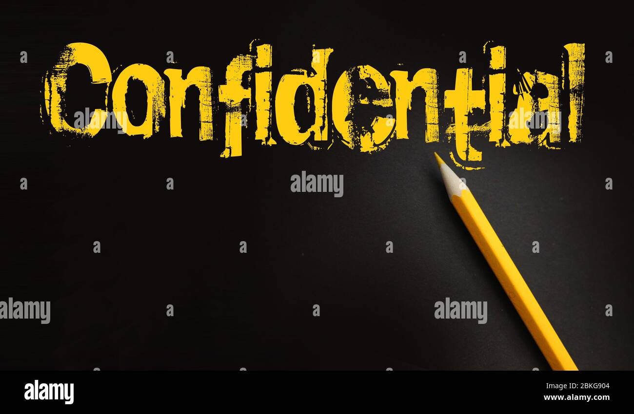 Confidentiality Of Personal High Resolution Stock Photography and ...