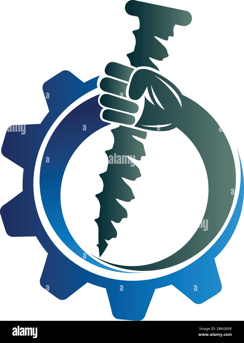 strong nail power logo Stock Vector Image & Art - Alamy