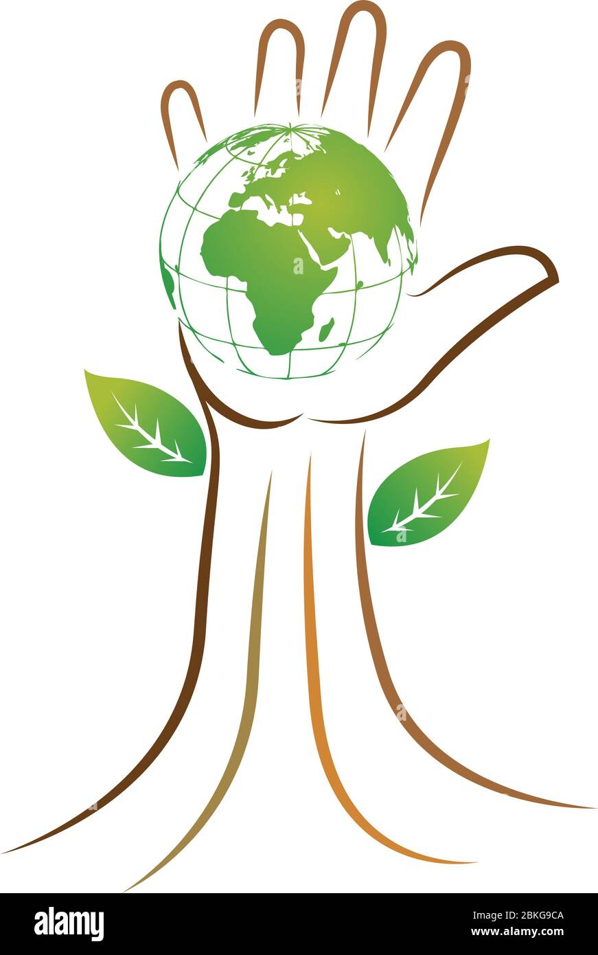 World helping icon Cut Out Stock Images & Pictures - Alamy