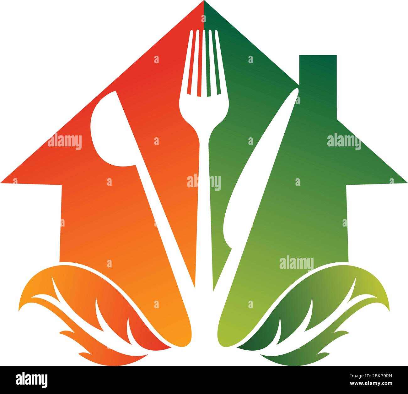 organic home food logo Stock Vector Image & Art - Alamy