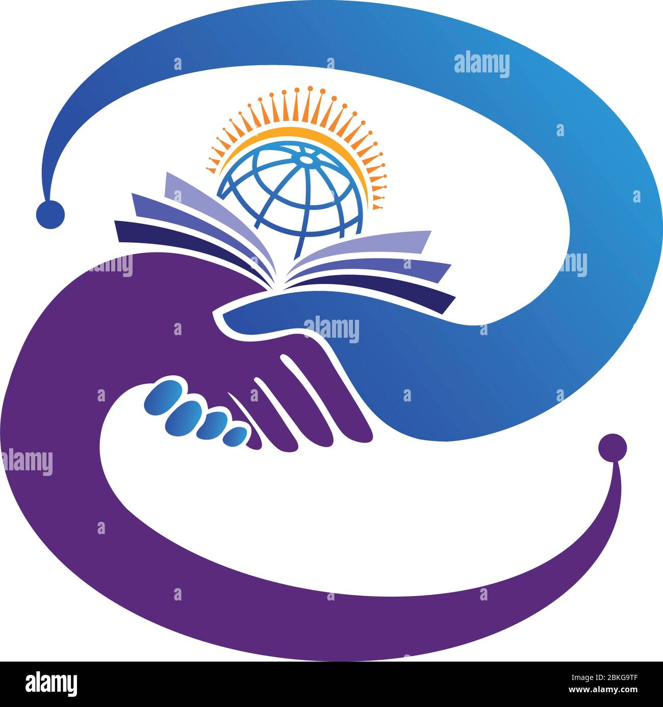 friendship education logo Stock Vector Image & Art - Alamy