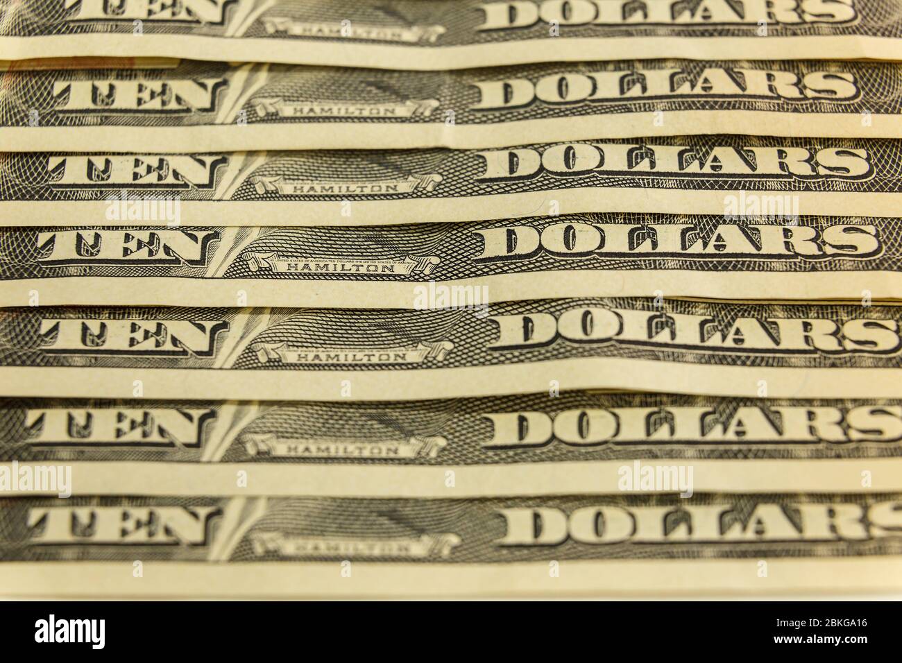 Ten dollar bills hi-res stock photography and images - Alamy