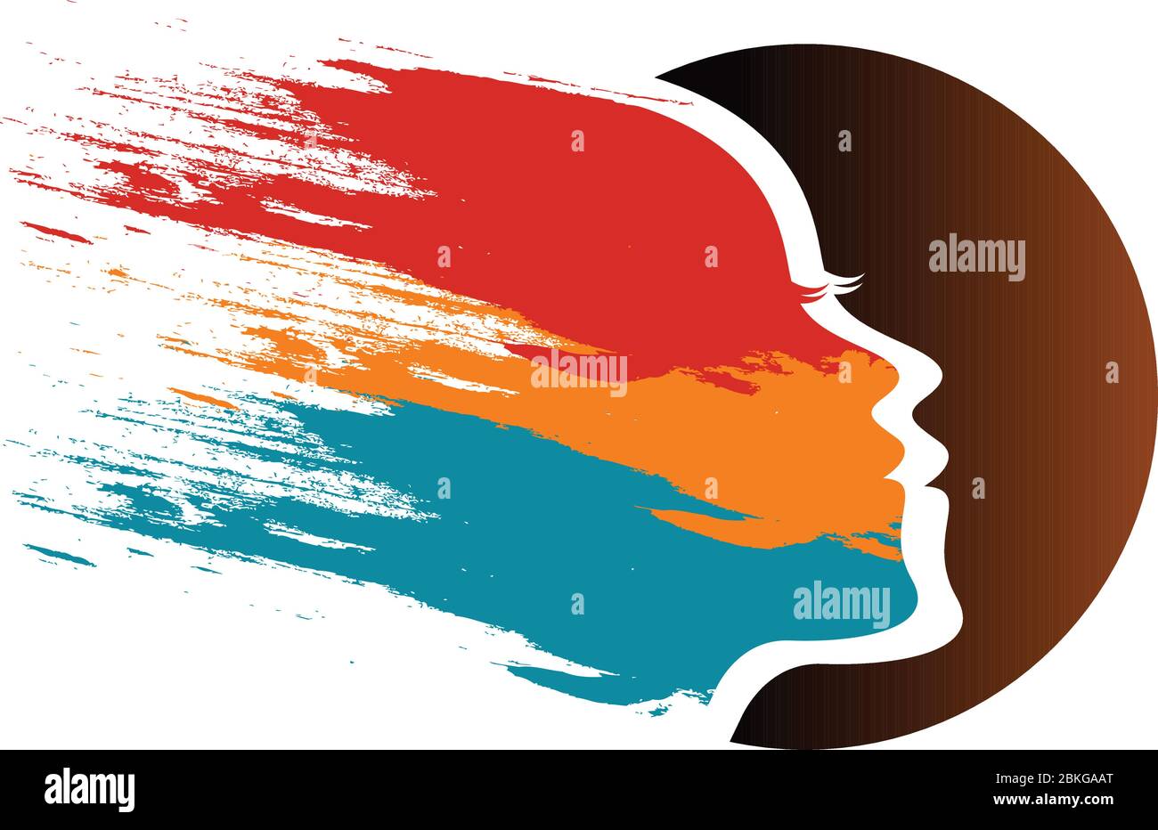 head Scatter logo Stock Vector Image & Art - Alamy