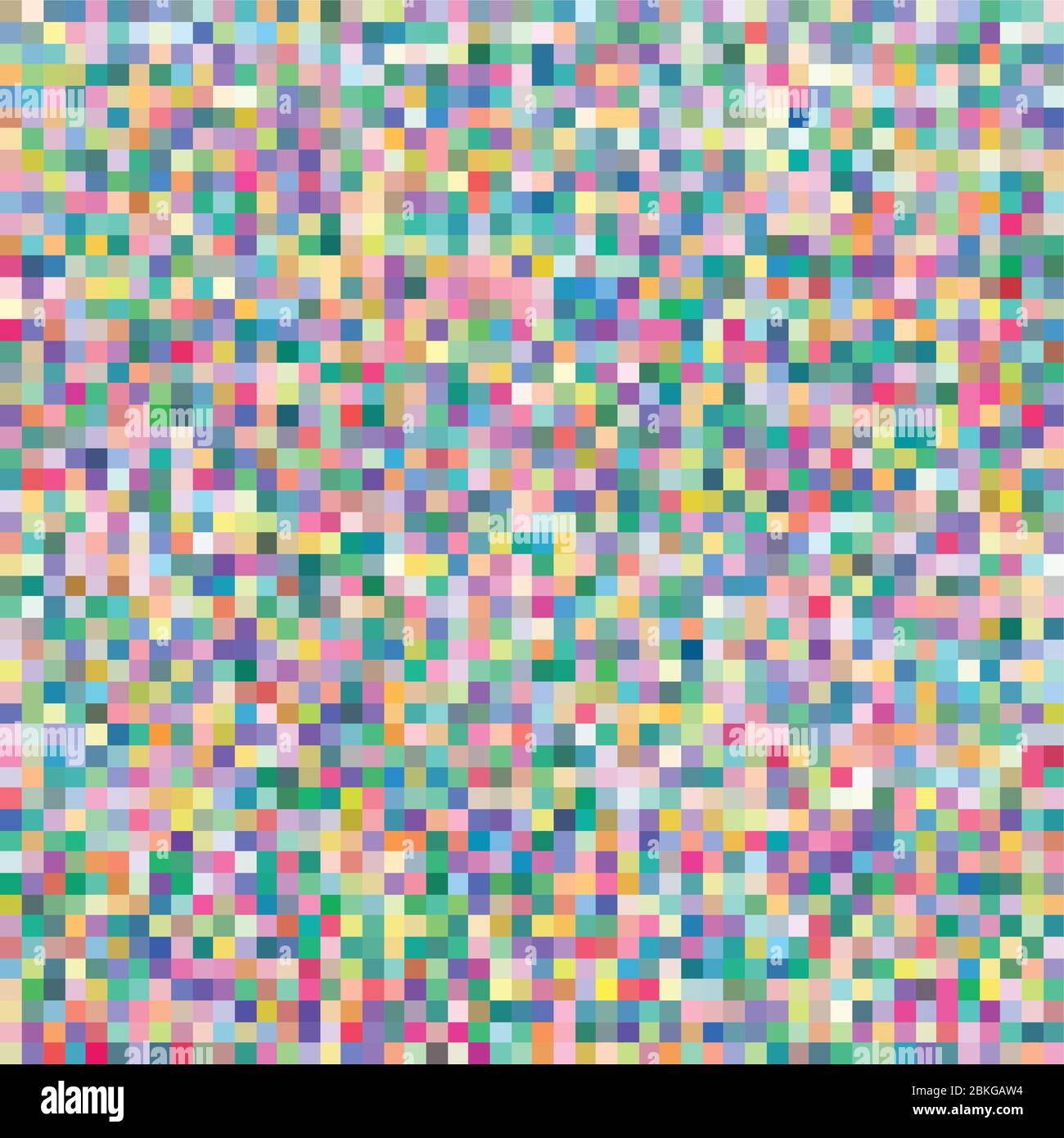 Abstract Square Mosaic