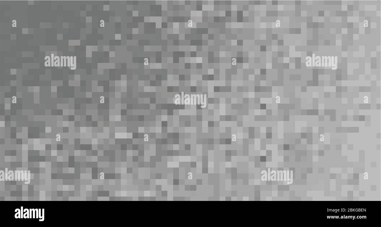 Abstract gray square pixel mosaic background set Stock Vector Image ...