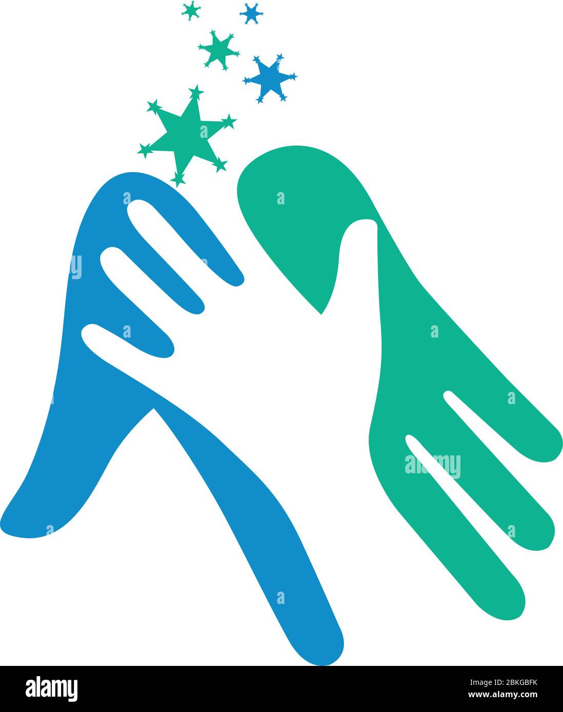 hand care logo Stock Vector Image & Art - Alamy